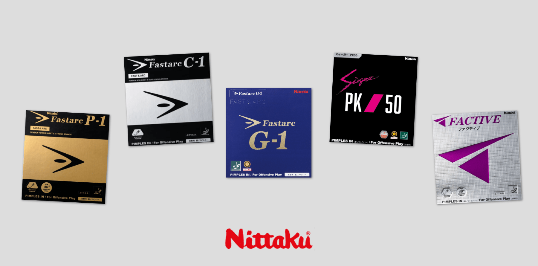 Nittaku Beläge - Tischtennis Beläge