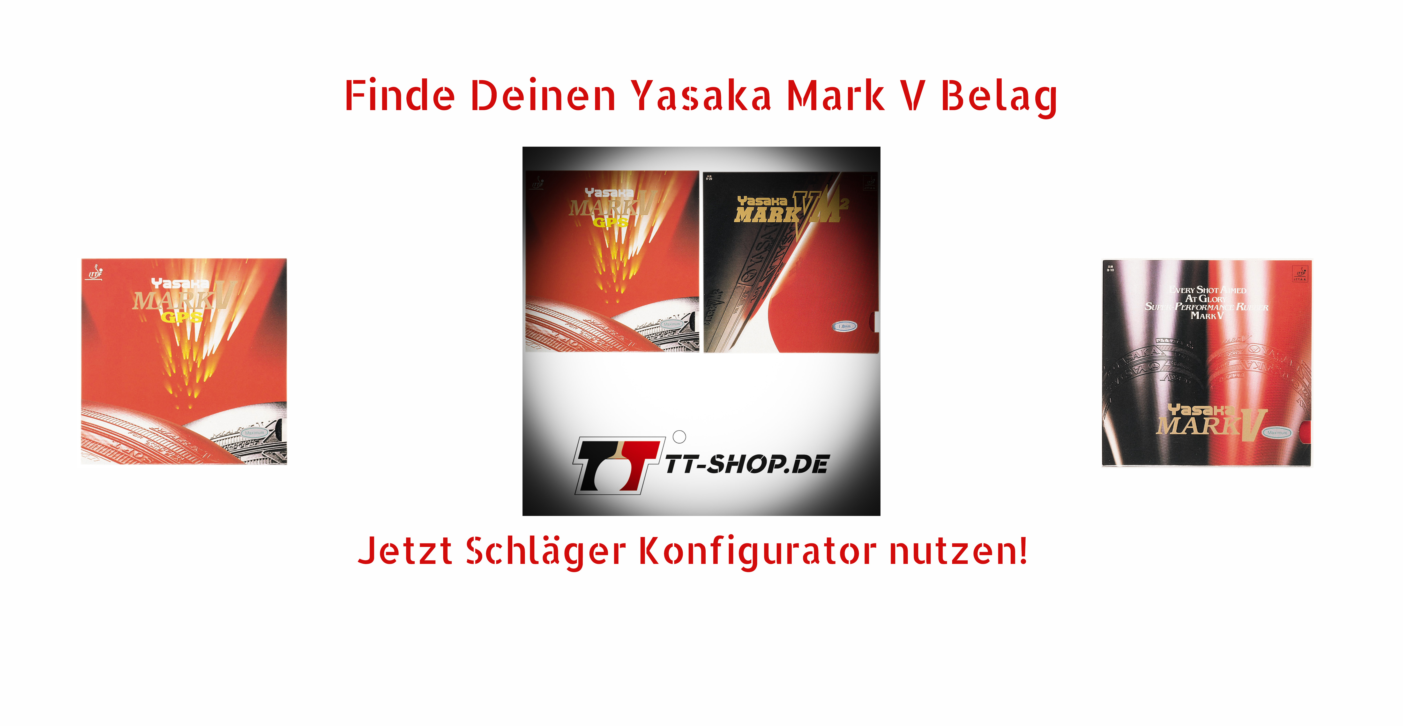 Yasaka Mark V Beläge - Yasaka Beläge - Beläge